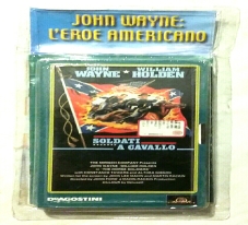 VHS Videocassetta John Wayne e William Holden:Soldati a cavallo nuovo con cellophane